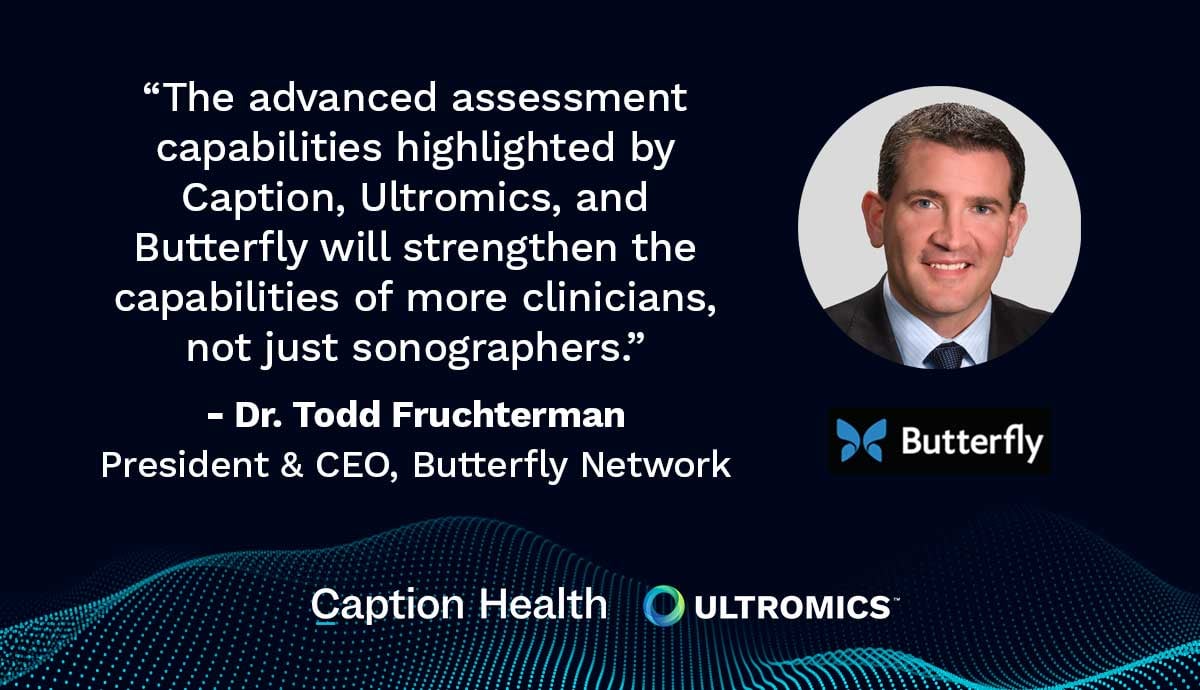 Caption health and Ultromics partner to put heart disease detection and ...